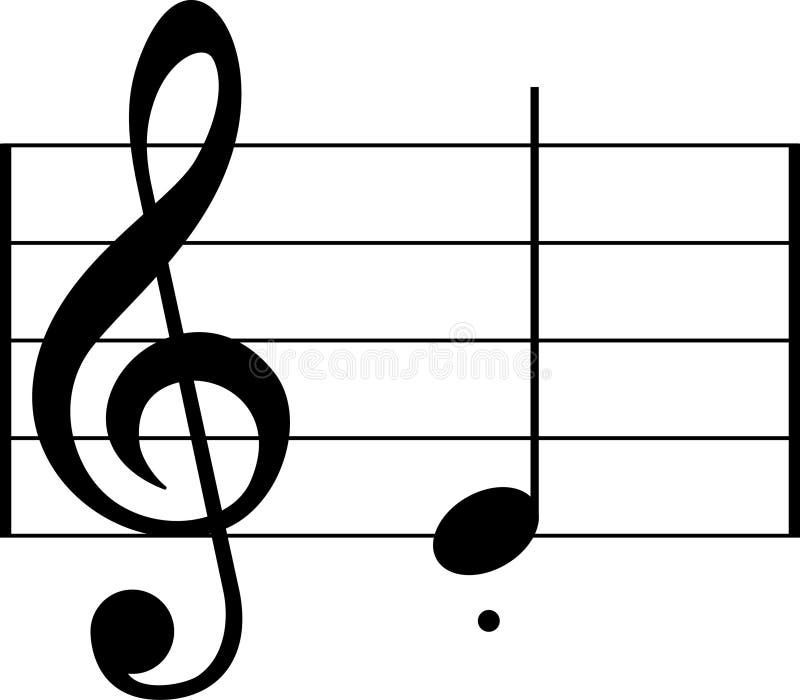 Musical Notes, Keys, Pauses and Other Symbols in the Vector. a Complete ...