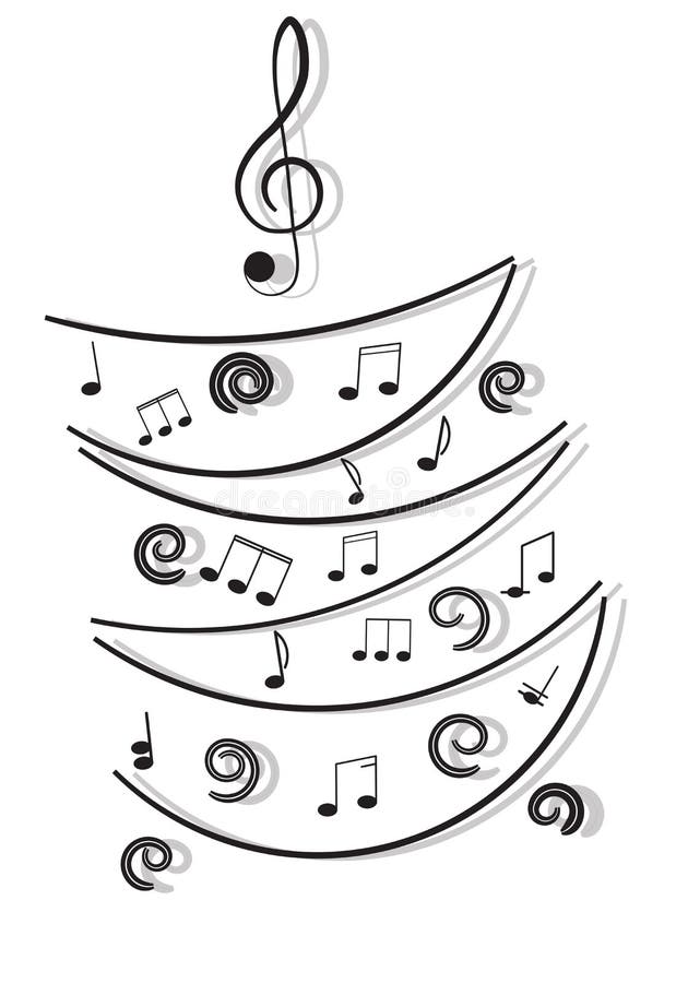 Music Notes Twisted Stock Illustrations – 84 Music Notes Twisted Stock ...