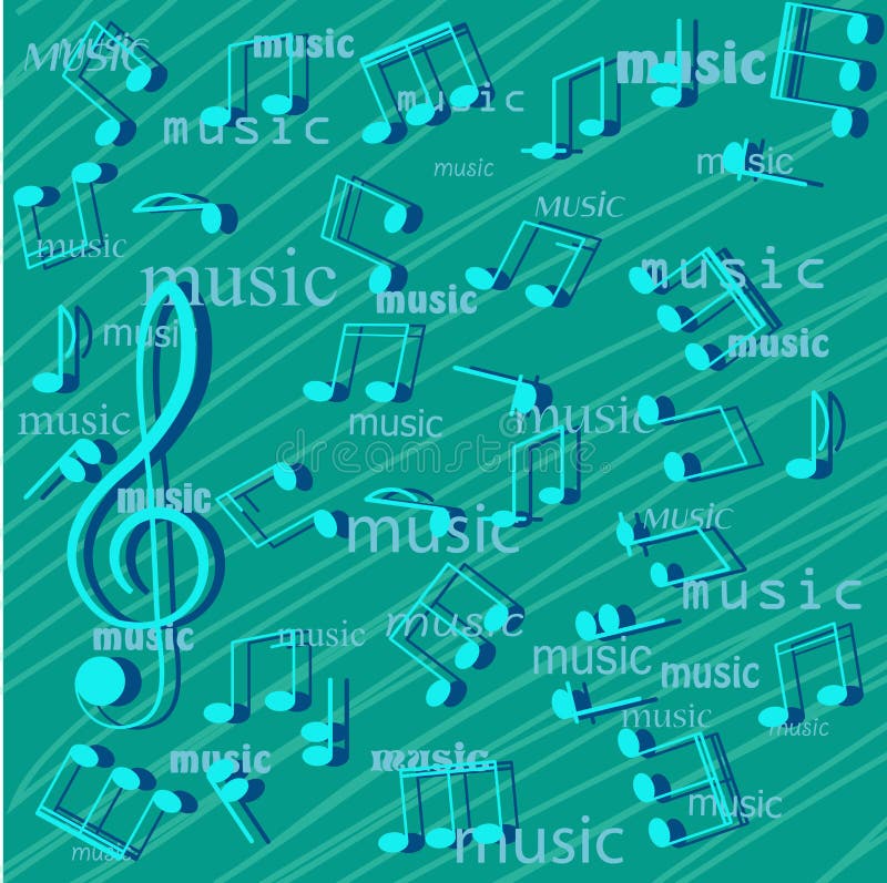 Music Notes Twisted Stock Illustrations – 84 Music Notes Twisted Stock ...