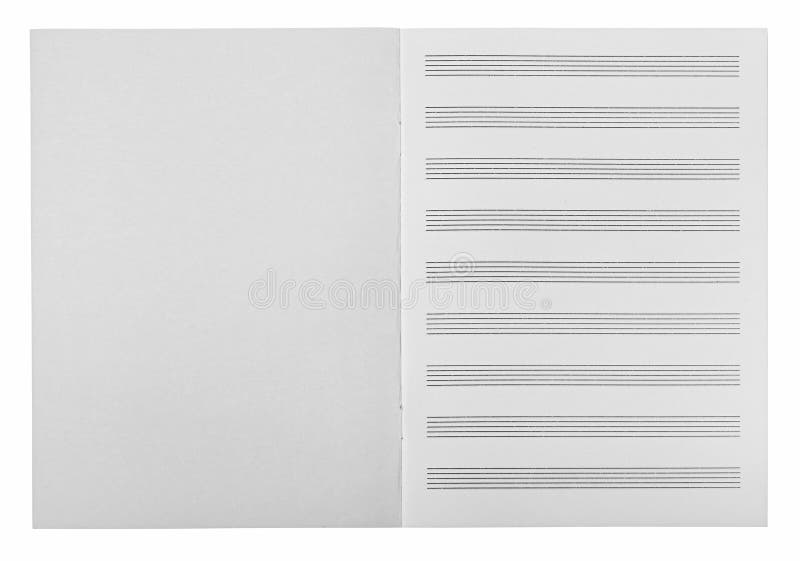 Musical notes stock image. Image of write, music, blank - 51480787