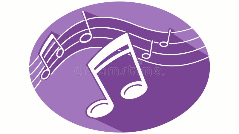 Musical Notes on Staff, for Composition and Scores, Vector Design ...