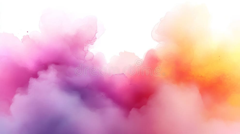 Musical Notes from a Tablet Flow Vibrantly on a Plain White Background ...