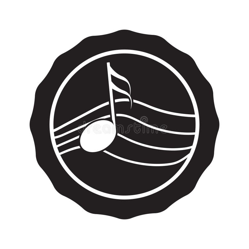 Musical Notes. Vector Illustration Decorative Design Stock Vector ...