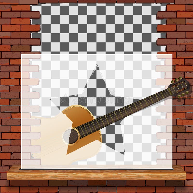 Musical pattern brick wall stock vector. Illustration of entertainment ...