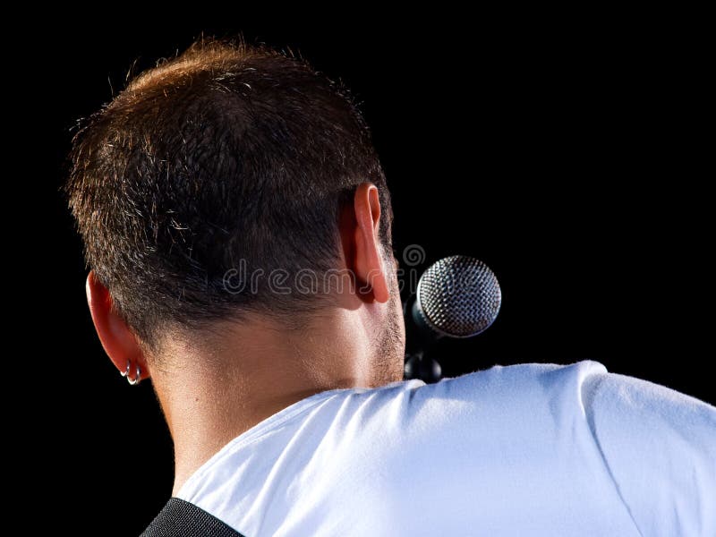 Musical performer stock photo. Image of rock, player - 18706164