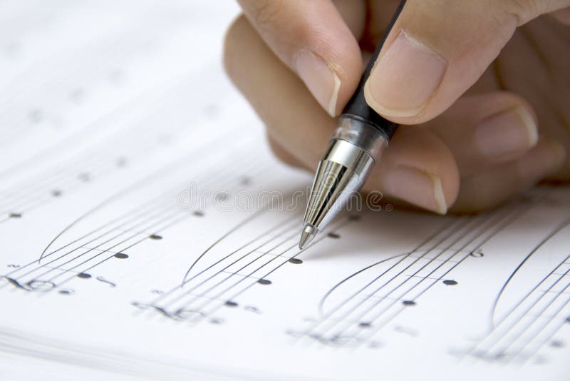 Musical Sheet stock photo. Image of music, composer, writing - 23748908