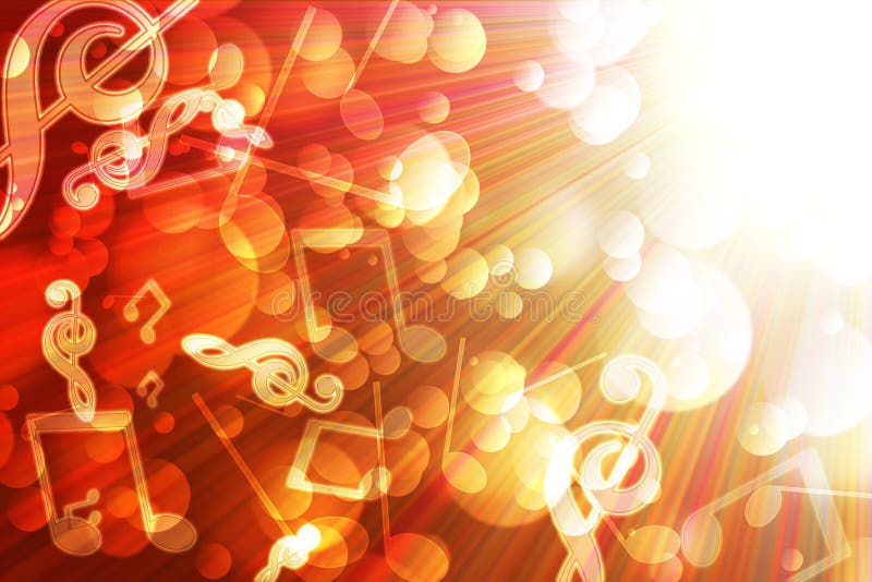 Musical signs stock illustration. Illustration of music - 13253758