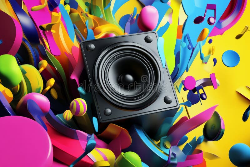 A Musical Style Theme is Depicted in the Image through the Use of ...