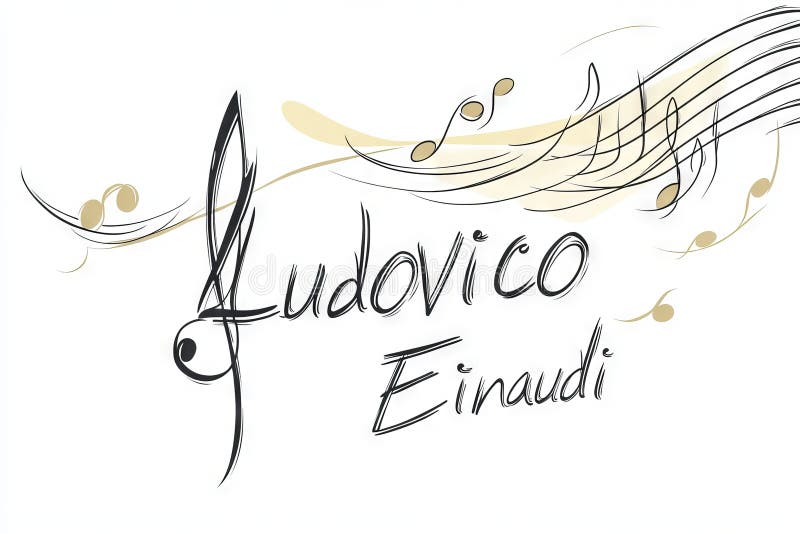 The Musical Symbol is Represented in One Linear Style, with Continuous ...