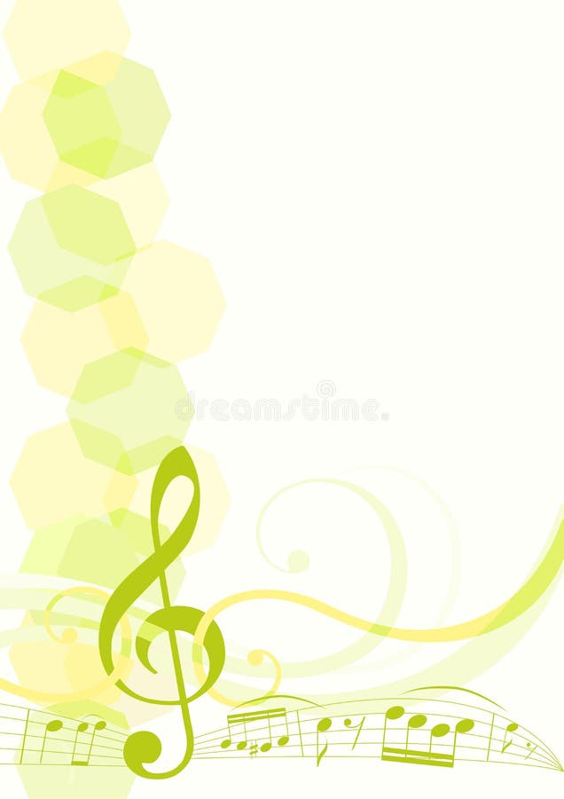 Music Seamless Background with Note Inside Star Stock Vector ...
