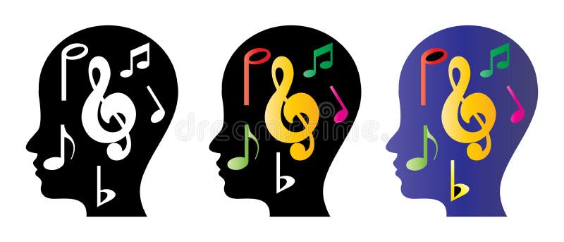 Music notes stock vector. Illustration of disco, icon - 25861470