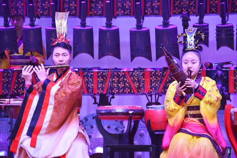 Musical Tradizionale Cinese E Evento Culturale Immagine Editoriale ...
