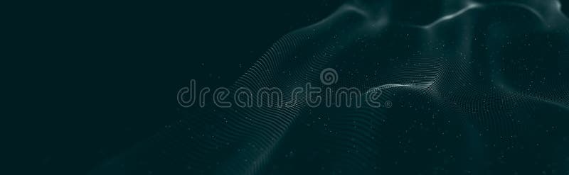 Musical Wave of Particles. Sound Structural Connections. Abstract ...