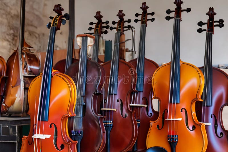 In the Musical Workshop stock illustration. Illustration of play ...