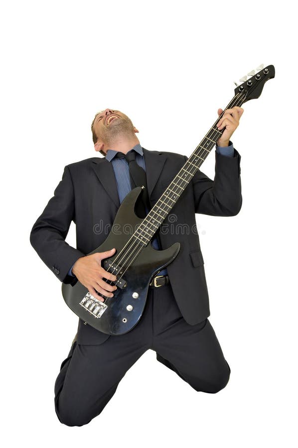 Musician stock photo. Image of guitarist, blue, musician - 19263216