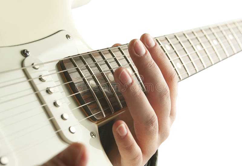 Musician stock photo. Image of electro, play, white, concert - 23346828