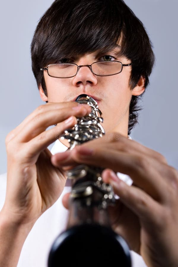 Young violinist stock photo. Image of violin, music, concentrate - 5336196