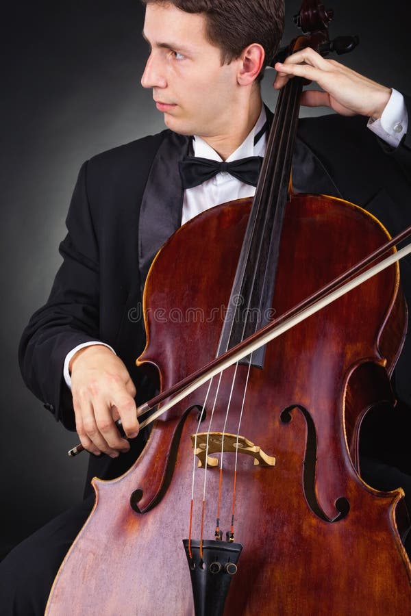 Cello music stock photo. Image of music, player, orchestra - 16845764