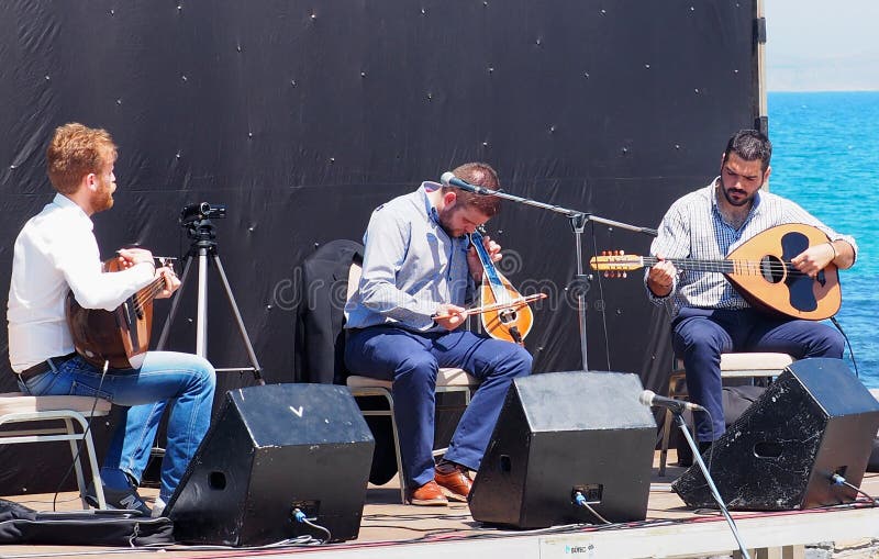 Musicians at Easter Celebration Heraklion Crete Greece Editorial Photo ...