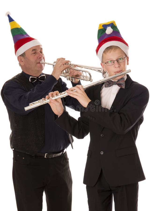 Musicians Play Music For Christmas Stock Photo - Image of play, culture ...