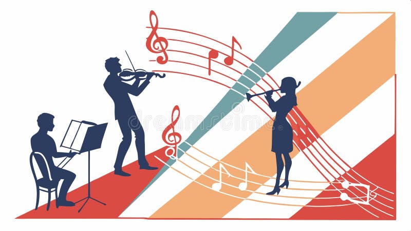 Musicians Playing Instruments, Band Performance and Musical Harmony ...