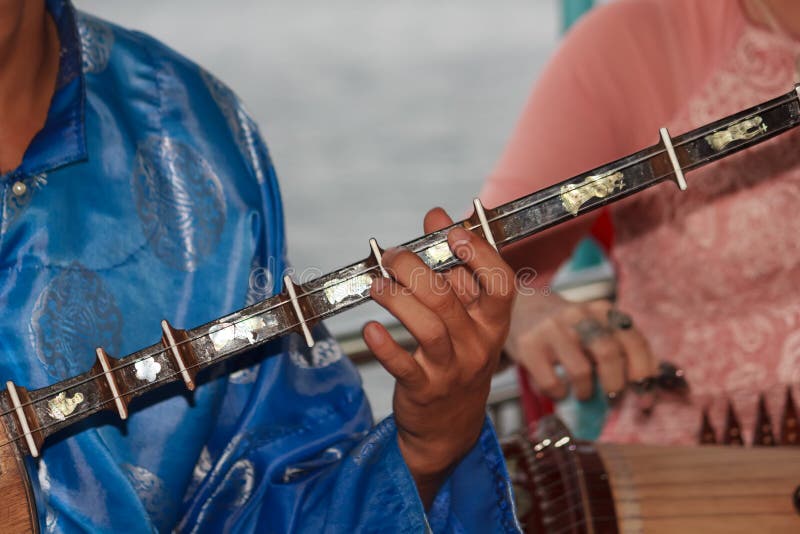 Musicians Playing Traditional Instruments Stock Image - Image of ...