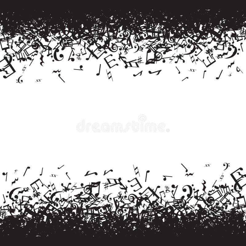 Musik vektor abbildung. Illustration von muster, symbol - 32878411