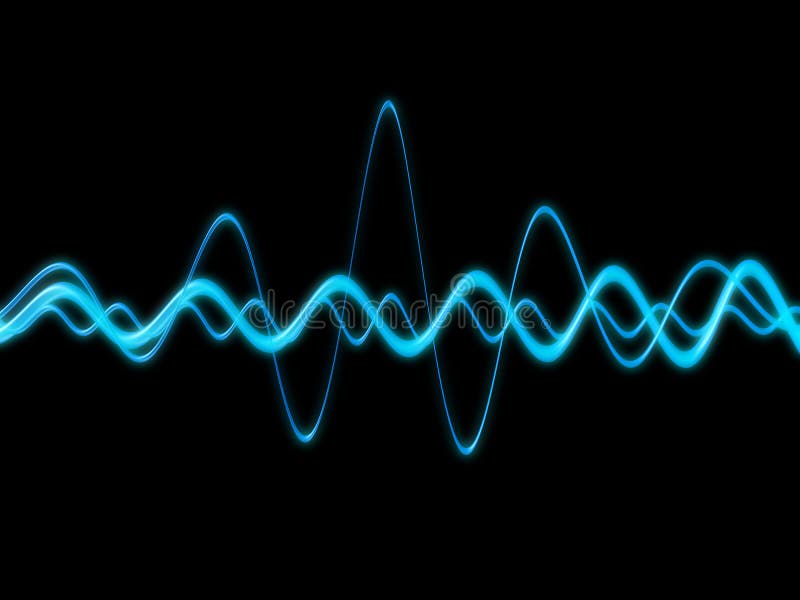 Musikwelle stock abbildung. Illustration von elektronisch - 1891377