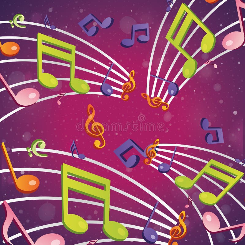 Explosion de musique illustration stock. Illustration du lifestyle ...