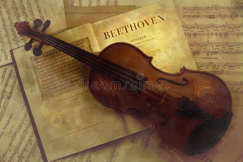 Musique classique photo stock. Image du beethoven, remarque - 3996324