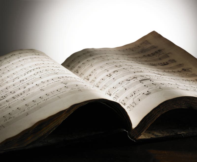 Musique De Feuille De Script Image stock - Image du tony, remarques ...