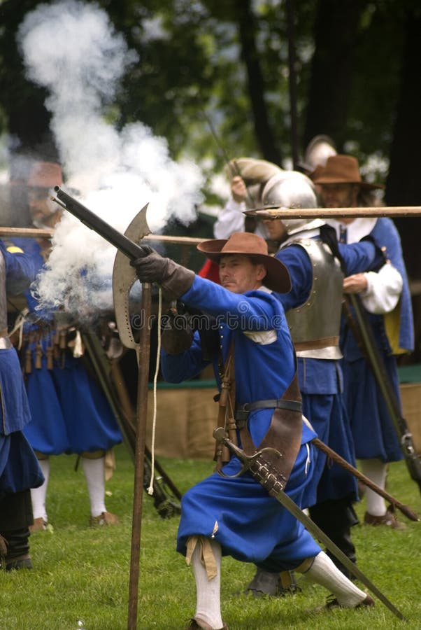 Musketier, Tata, Hongarije redactionele stock foto. Image of imperium ...