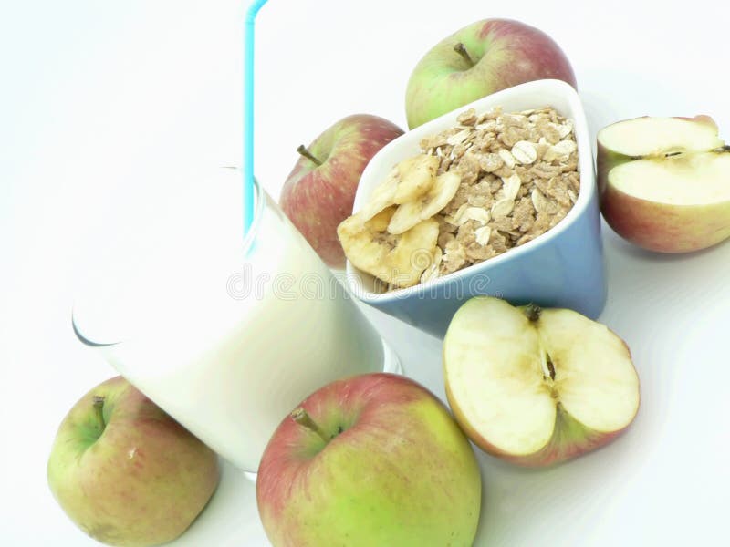 Musli stock image. Image of fruits, lunch, muesli, diet - 1304519