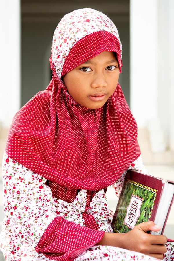 Muslim Child stock image. Image of nice, religion, hijab - 18061893