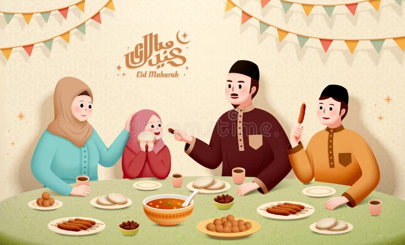 Eid Food Stock Illustrations – 7,209 Eid Food Stock Illustrations ...