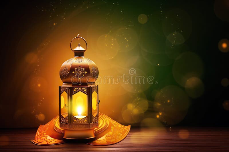 The Muslim Feast of the Holy Month of Ramadan Kareem. Stock ...