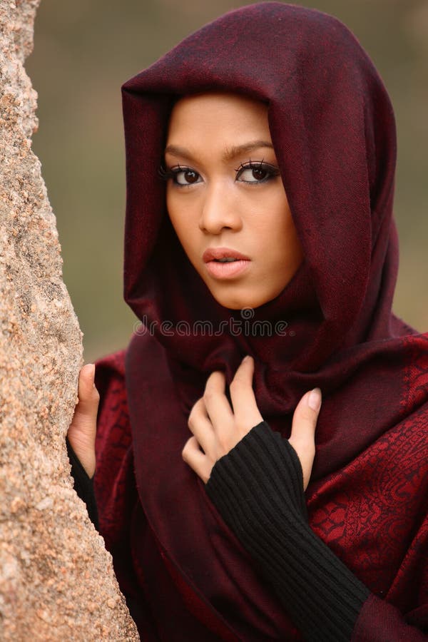 Muslim Girl stock image. Image of culture, arabian, pretty - 3249575