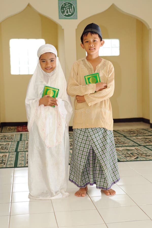 Muslim Kids stock image. Image of girl, kids, happiness - 7626397