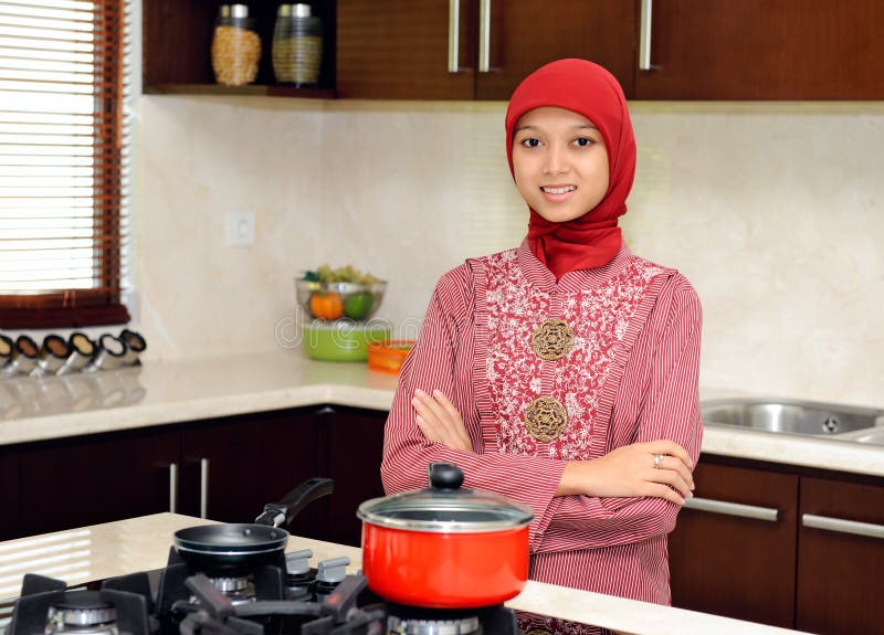 Muslim Lifestyle stock photo. Image of portrait, muslim - 15416586