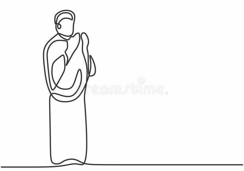 One Line Man Stand Stock Illustrations – 543 One Line Man Stand Stock ...