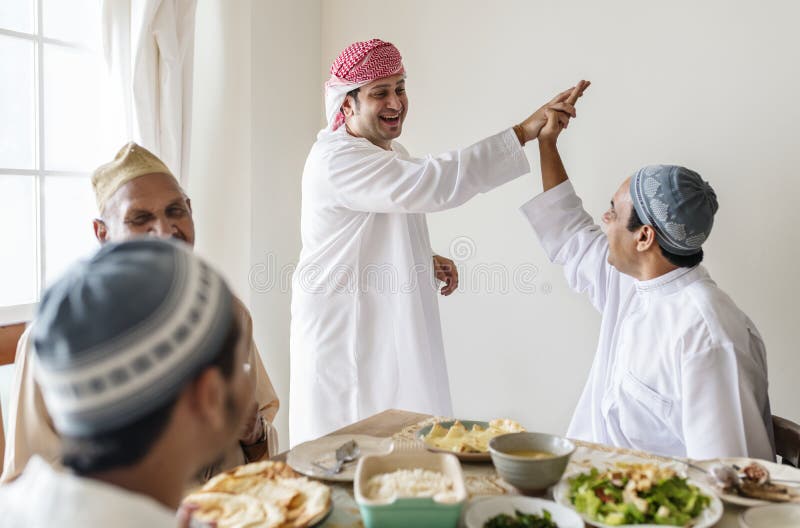 Muslim Men Making Dua To Allah Stock Image - Image of kufi, five: 121389815
