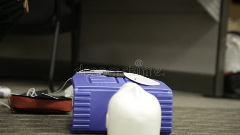 Muslim Trainees Taking Cpr Class and First Aid Stock Video - Video of ...