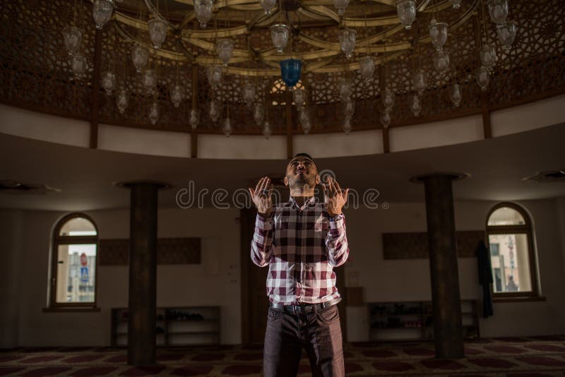 Muslim praying stock photo. Image of koran, culture, humble - 88732630