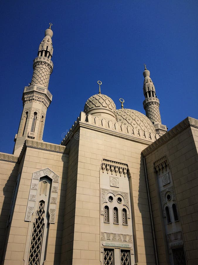 Mosque in Dubai. stock photo. Image of culture, islamic - 105677022