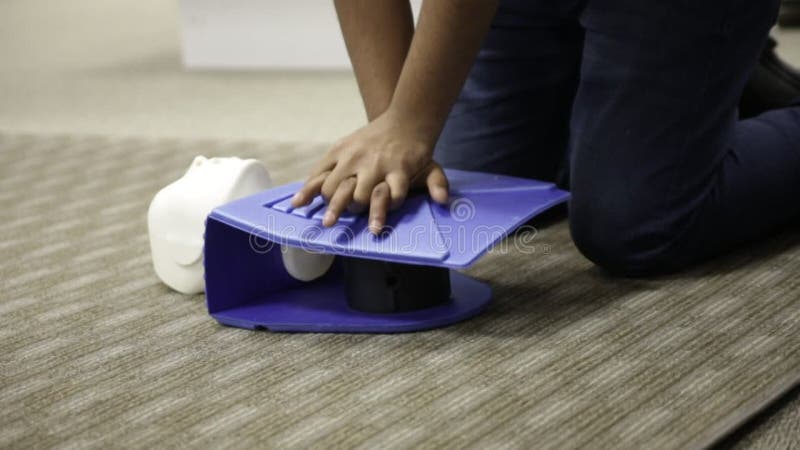 Muslim Trainees Taking Cpr Class and First Aid Stock Footage - Video of ...