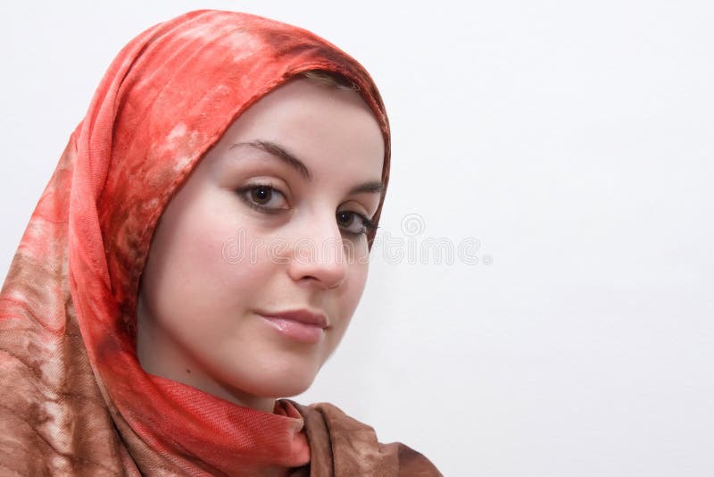 Muslim woman stock photo. Image of portrait, muslim, islam - 13257288