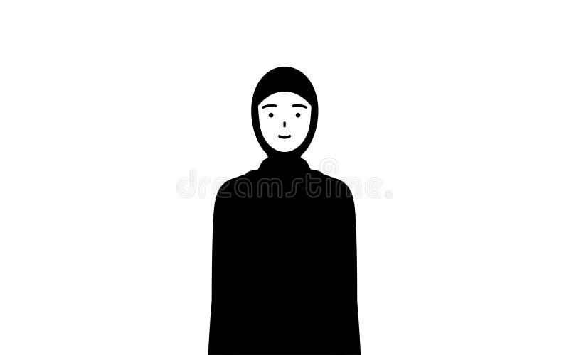 Facing Forward Woman Stock Illustrations – 108 Facing Forward Woman ...