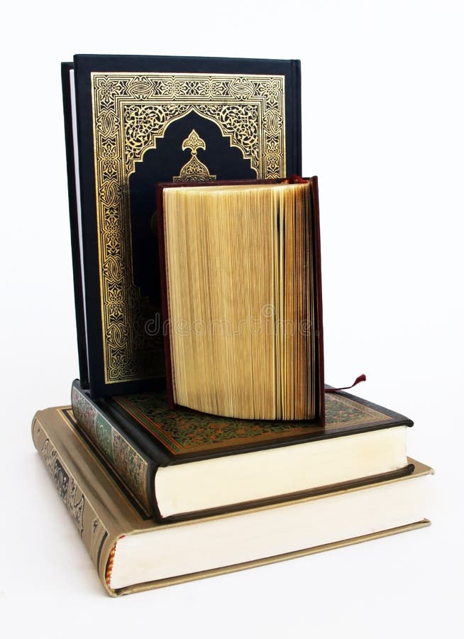 Islamic Books stock photo. Image of arabian, alazim, muslim - 15877108