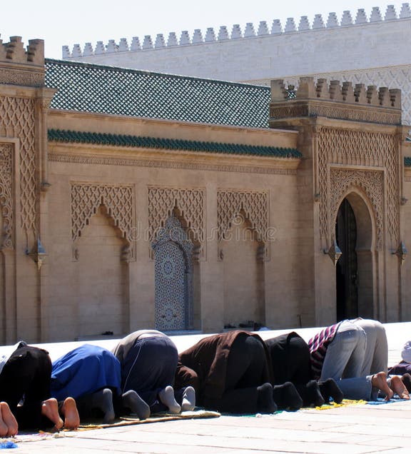 Muslims praying stock photo. Image of morocco, praying - 188310