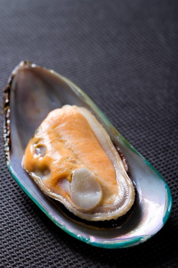 Japanese Yaki Cheese Shirako on Shell, Japanese Grilled Fish Sperm Sac ...